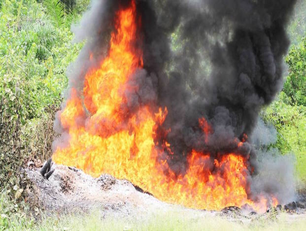 Fire breaks out at Shell pipeline after oil spill - The Energy Year