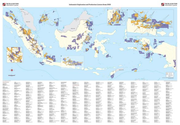 Indonesia’s Exploration and Production Licence Areas 2020 - The Energy Year
