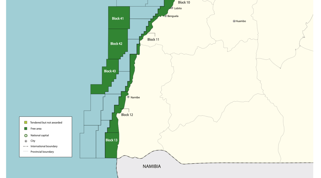 Angola Blocks Open to Negotiation 2023 - The Energy Year