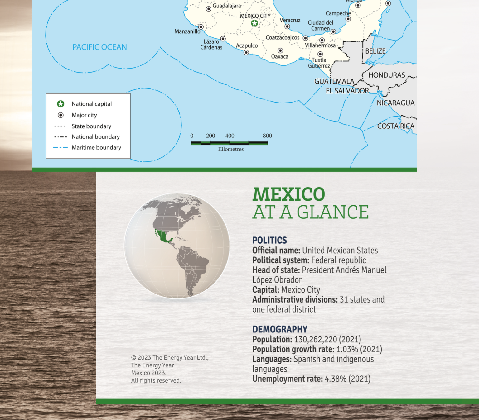 Mexico Map Pack 2023 - The Energy Year