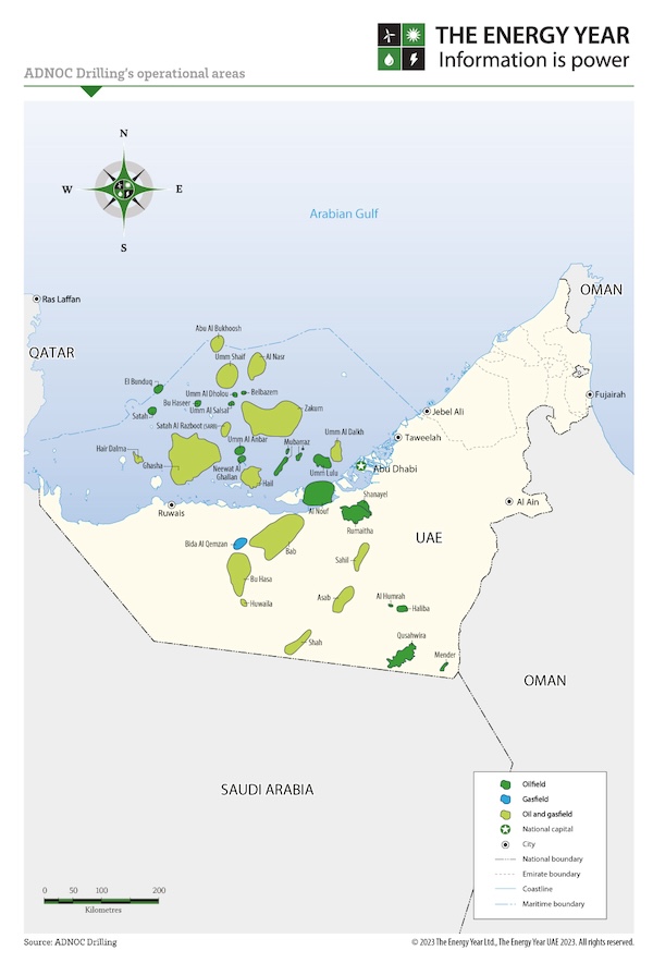 Uae Geographical Map Maps Capital