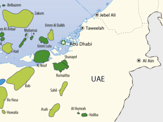 ADNOC Drilling Operational Areas Map UAE 2023 - The Energy Year