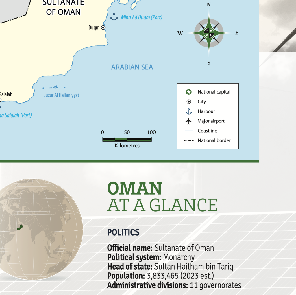 Oman Map Pack 2023 - The Energy Year