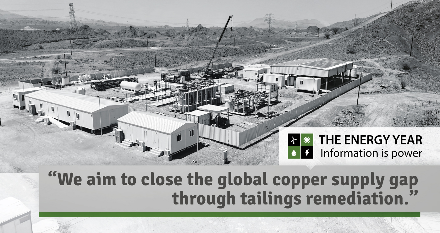 Green copper production commences in Oman - Imran SHAIKH - The Energy Year